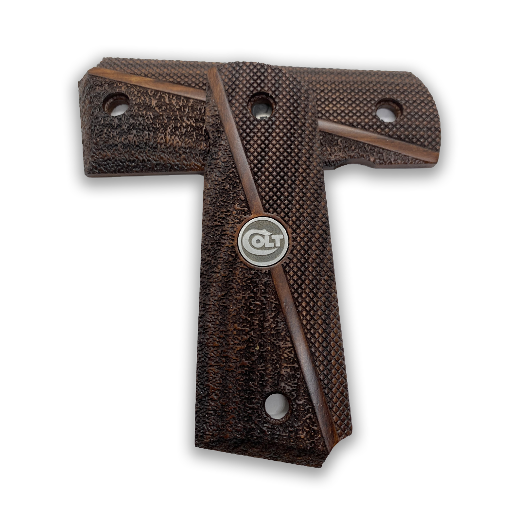 Colt 1911 Pistol Grip Handmade From Walnut Wood Ars.64 – All Gun Grips