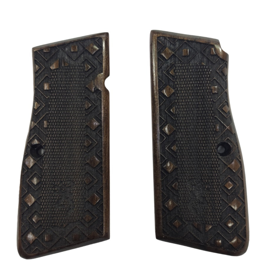 ZIB GRIPS Browning HP 14 Pistol Grip Handmade From Walnut Wood Ars.112 ...