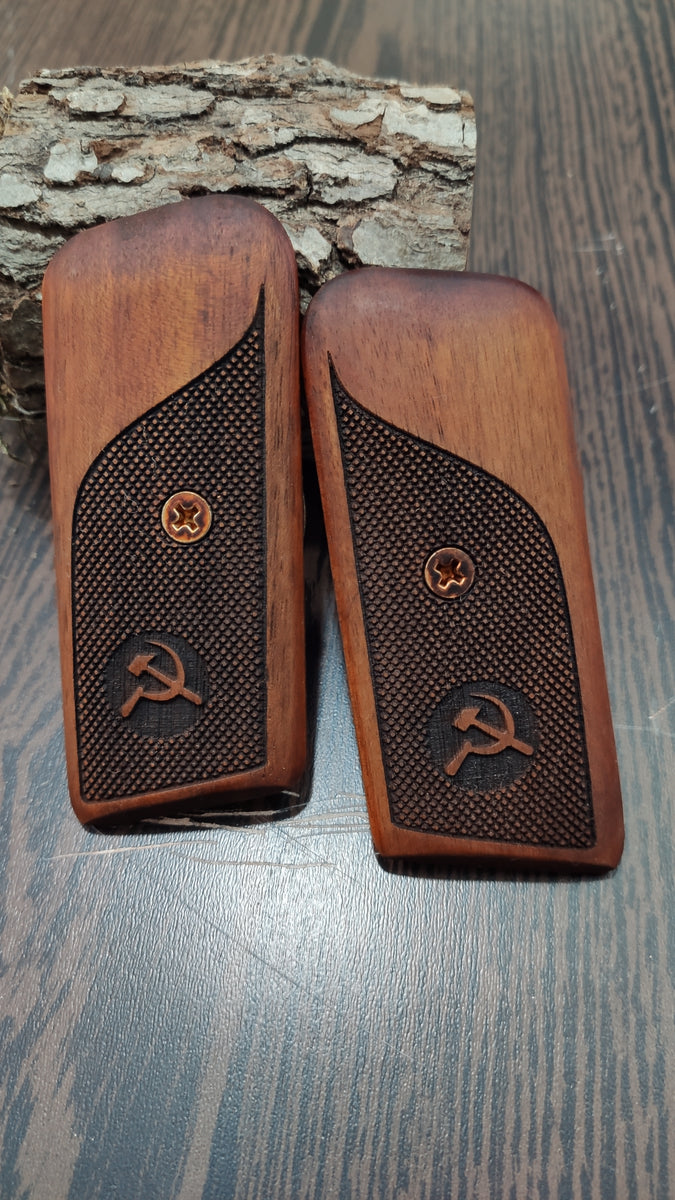 Victorious Tokarev TT33 Pistol Grip Handmade From Walnut Wood Ars.06 ...
