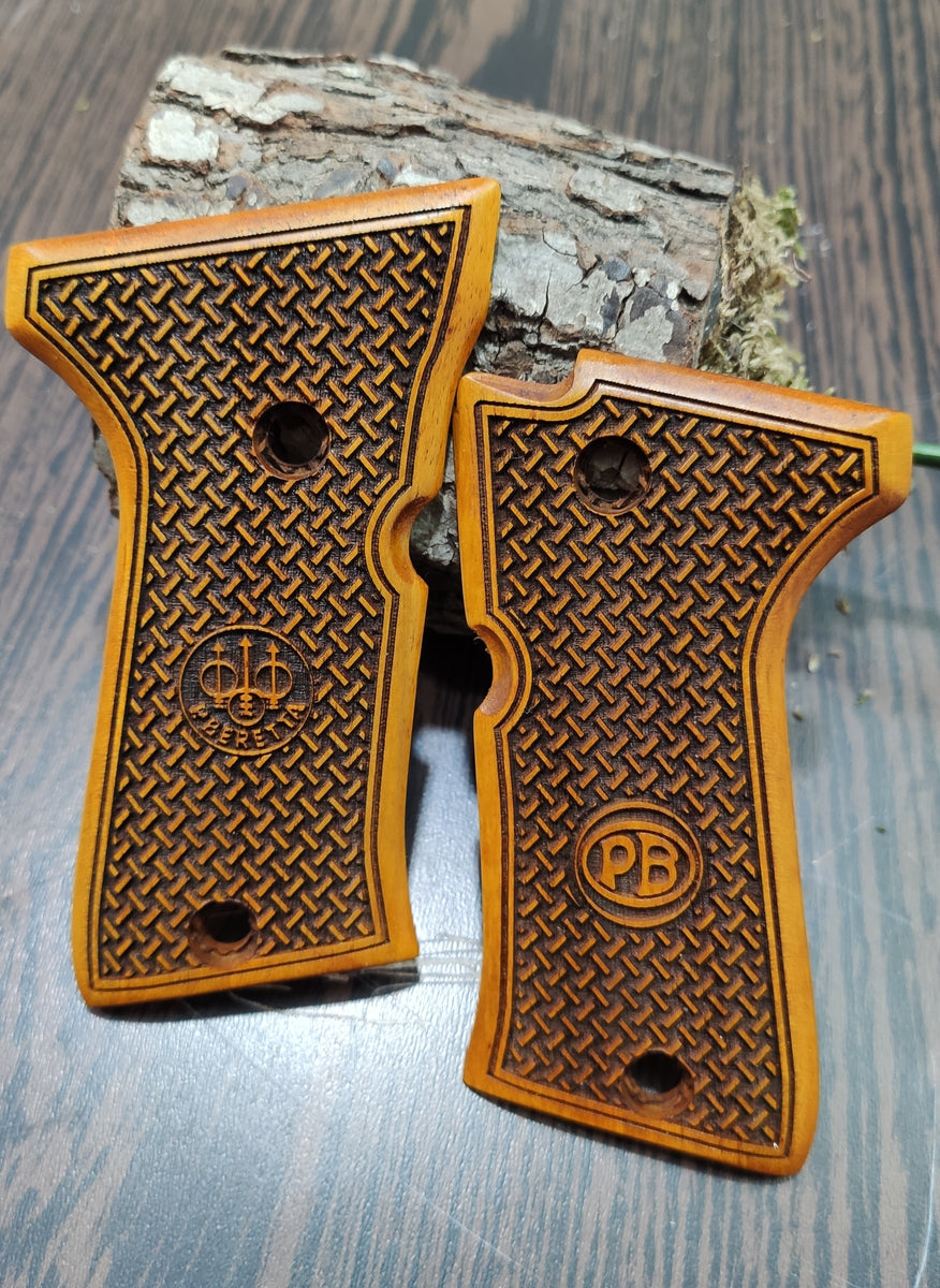 ZIB GRIPS Beretta Compact Pistol Grip Handmade From Walnut Wood Ars.01 ...