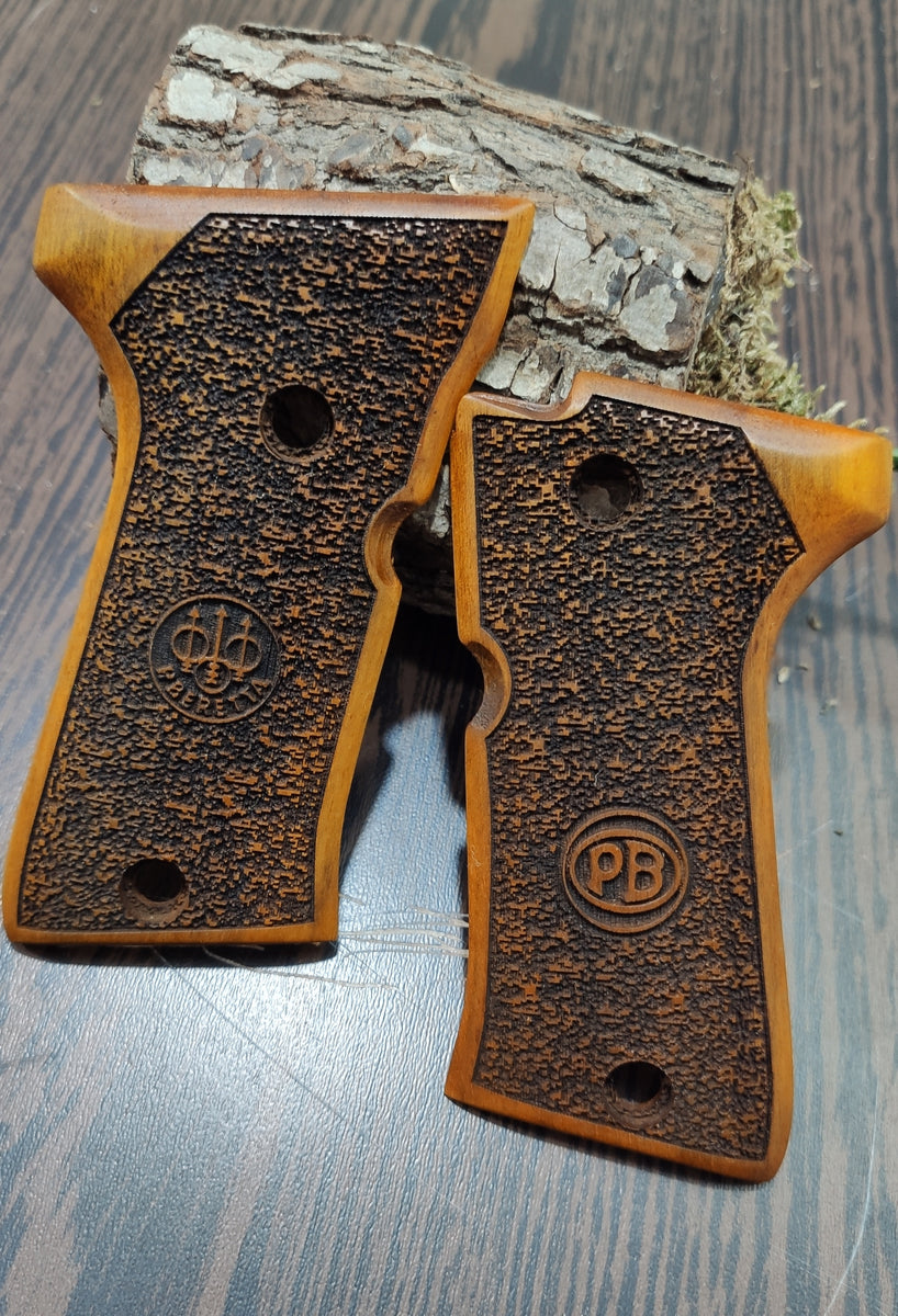 ZIB GRIPS Beretta Compact Pistol Grip Handmade From Walnut Wood Ars.01 ...